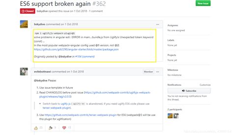 Uglifyjs Unexpected Token Keyword Const1234wu Vue