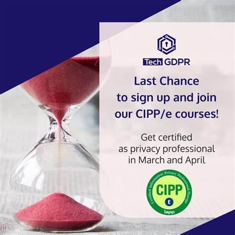 Techgdpr On Linkedin Dataprivacy Cippe Gdpr Techgdpr Iapp Careerdevelopment