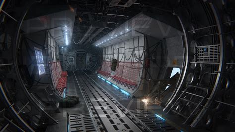 Vova Brown Cargo Ship Interior