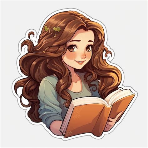 Cartoon Styles Of Lazy Girl Premium Ai Generated Image