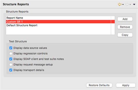 Creating A Report Of The Test Suite Structure Soatest 20201