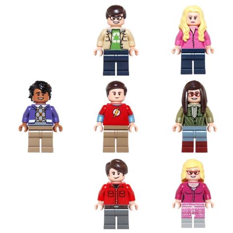 LEGO 21302 The Big Bang Theory Minifigures X 7 Hobbies Toys Toys Games On Carousell