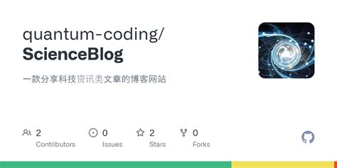 scienceblog blog src app vue at master · quantum coding scienceblog