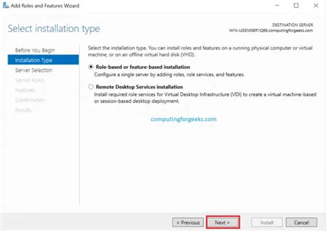Install And Configure Hyper V On Windows Server ComputingForGeeks