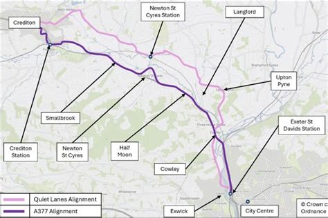 Exeter Crediton Cycle Route Plan Takes Major Step Devon Live