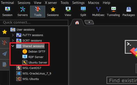 How To Configure The Shared Sessions Mobatek Blog