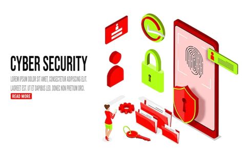 Premium Vector Global Data Security Personal Data Security Cyber Data Security Online Concept