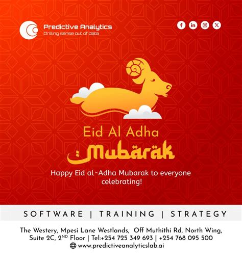 Predictive Analytics Lab On Linkedin Eidaladha Eidmubarak Eid2024
