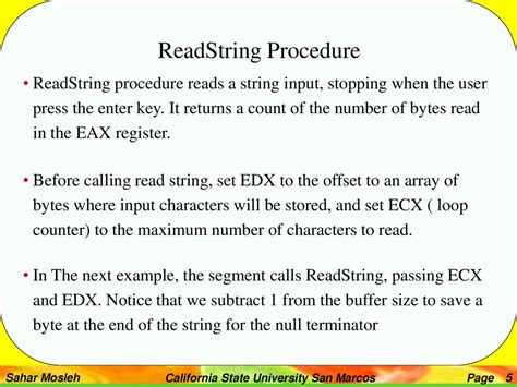 more on operators and procedures in the linked ppt download
