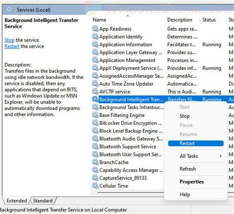 How To Restart Windows Update Service On Windows