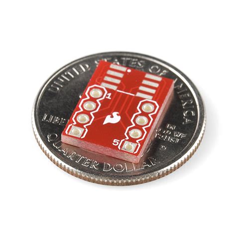 [로봇사이언스몰][sparkfun][스파크펀] soic to dip adapter 8 pin bob 00494