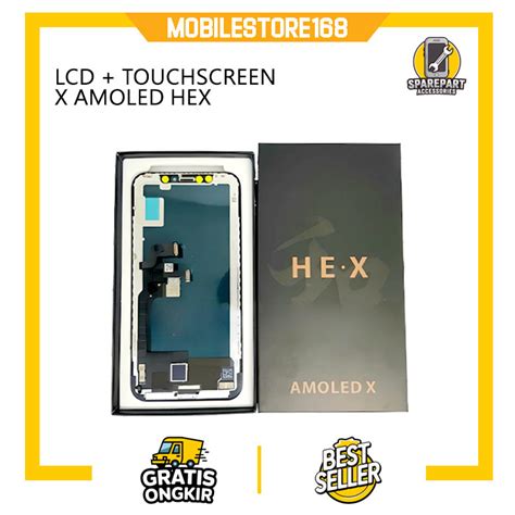 Jual Lcd Touchscreen X Amoled Hex Shopee Indonesia