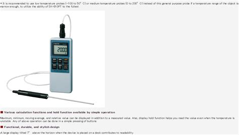 Ichiban Precision Sdn Bhd Sato Sato Precision Digital Thermometer