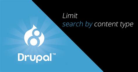 drupal 8 limit search by content type