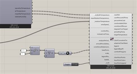 adaptive comfort tool reconciling input from multiple zones honeybee legacy ladybug tools