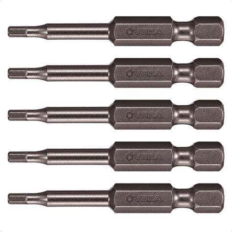 Vega 3mm Hex Screwdriver Bits Professional Grade Allen Wrench Hex 3mm