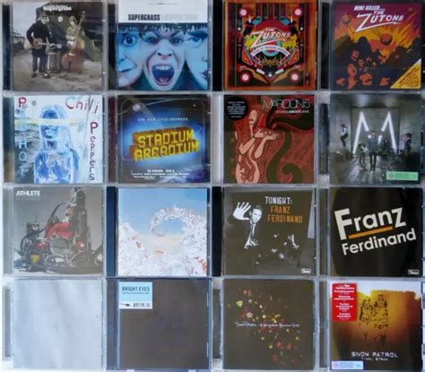 16 Albums Bundle 2 Albums From 8 Different Indie Alt Rock Bands