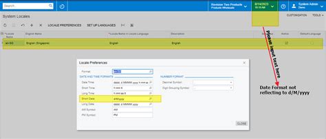 Business Date Format Not Reflecting In Acumatica Community