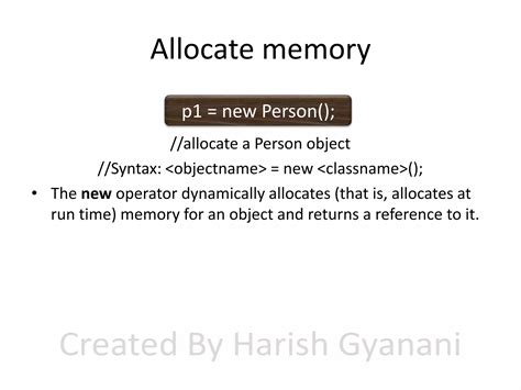 Simple Class And Object Examples In Java Ppt