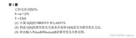 编译原理 各章典型题型思路求解对文法g进行改写然后对每个非终结符写出不带回溯的递归子程序 Csdn博客
