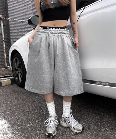 워무드마인 6color Shu Shu Burmuda Pants 코튼 면 밴딩 트레이닝 와이드 버뮤다 팬츠 여름 반바지 바지 버뮤다팬츠 버뮤다바지 여름바지 여름반바지