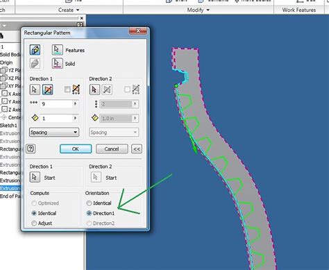 Yeah Another Arraypattern Problem Autodesk Inventor Autocad Forums