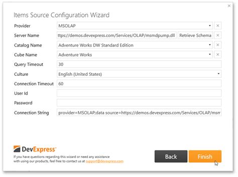 Lesson Bind A Pivot Grid To An OLAP Cube WPF Controls DevExpress Documentation