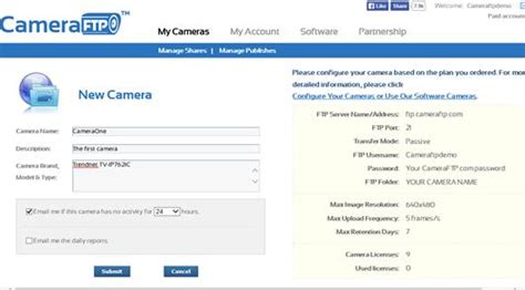 Setup Axis M1013 To Upload Video Clipsimage Snapshots To Ftp Server