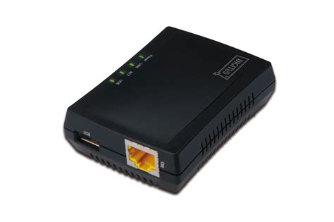 Digitus Multifunction Usb Network Server 1 Port Network Usb Hub Nas Print Server Usb 2 0