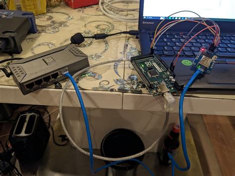Simple Data Transfer Network With Enc28j60arduino Uno Networking Protocols And Devices