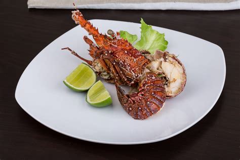 Spiny Lobster Dinner Spectacular Grilled Caribbean Spiny Lobster