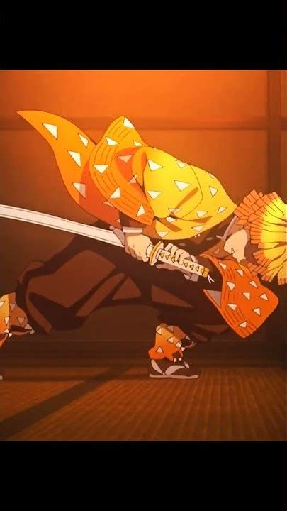 Зеницу против Демона Клинок рассекающий демонов Anime Shorts Youtube