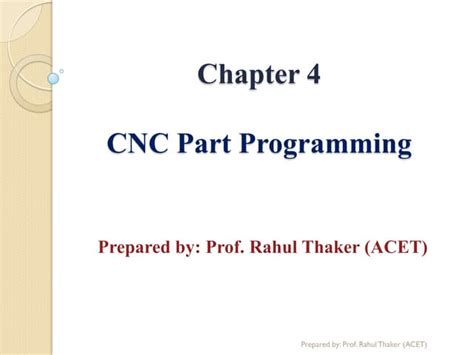 Chapter 4 Cnc Part Programming Pdf Programming Languages Computing