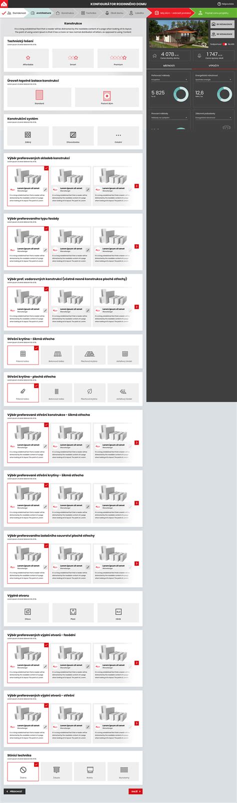 Ux Ui Design Application For Configuration Houses Behance