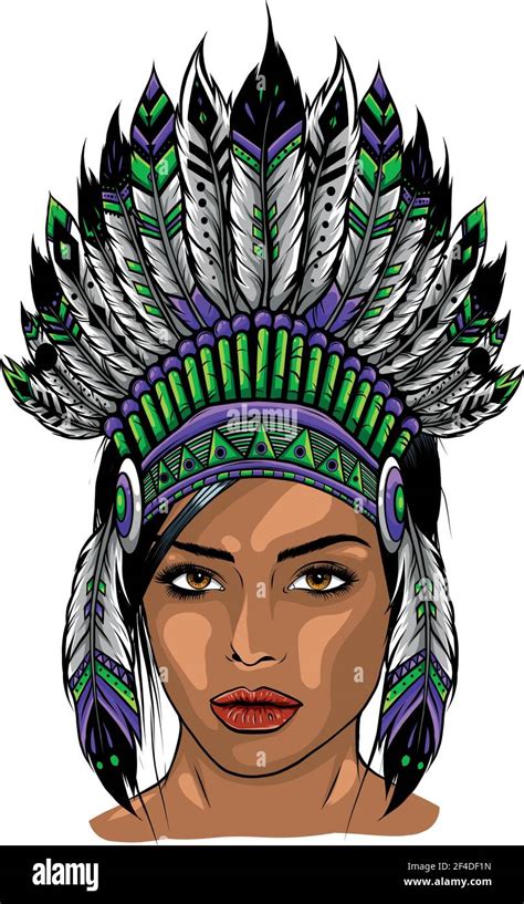 Beautiful Native American Girl Art