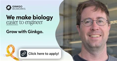Ginkgo Bioworks Inc On Linkedin Ginkgobioworks Growwithginkgo Syntheticbiology Science