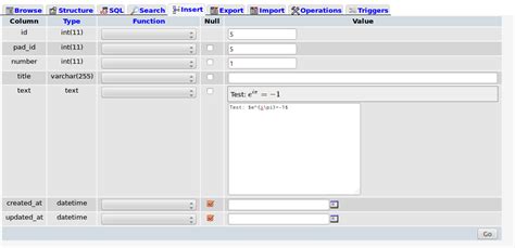 Javascript How To Add Mathjax Support To Phpmyadmin Stack Overflow