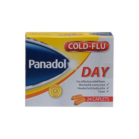 Panadol Cold And Flu Day 24 Caplets • Yuehlia