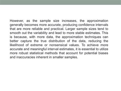 Innovative Methods For Confidence Interval Calculationpptx