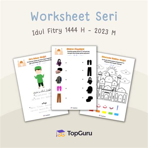 Worksheet Seri Idul Fitri 1444 H 2023 M Artofit