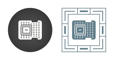 Processor Vector Icon 39989949 Vector Art At Vecteezy