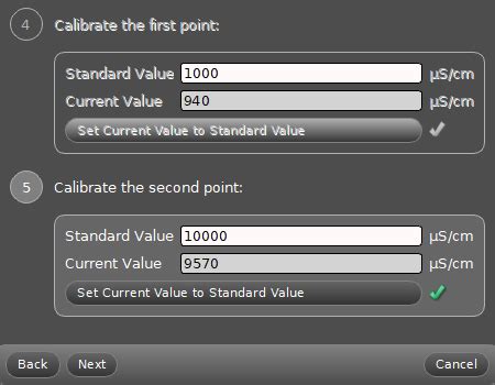 Calibrate A Conductivity Sensor PASCO Capstone Help