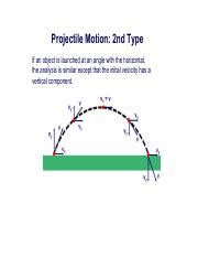 Ap Phys Kinematics Projectile Motion Part Pdf Projectile Motion Nd Type If An Object Is
