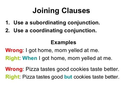 class vii english language clauses