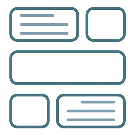 Premium Vector Website Layout Flat Illustration