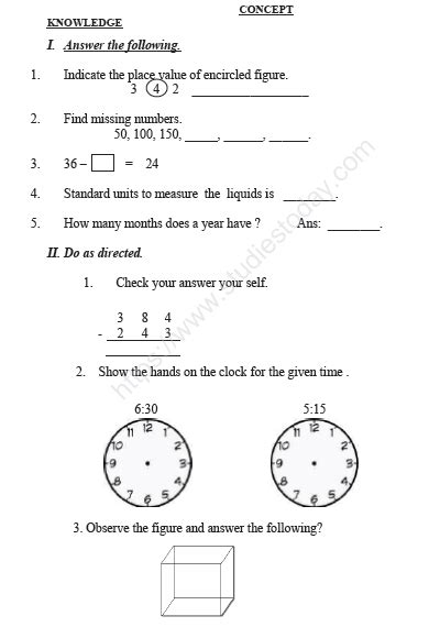 icse class 3 maths question paper pdf download papers exam