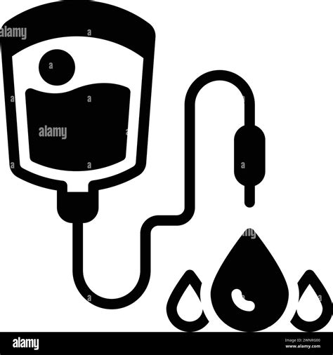 Icon For Blood Blood Bag Stock Vector Image Art Alamy