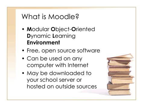 Ppt Moodle Powerpoint Presentation Free Download Id453765