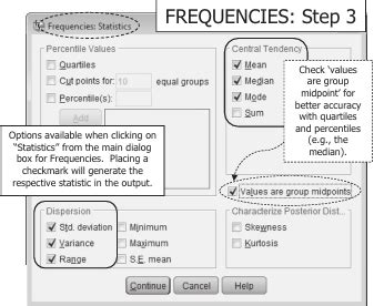 Computing Sample Statistics Using SPSS Computing Sample Statistics Using R