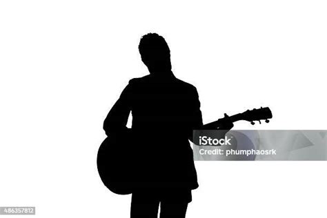 실루엣 기타 연주자 흰색 배경의 2015년에 대한 스톡 사진 및 기타 이미지 2015년 공연자 남자 Istock